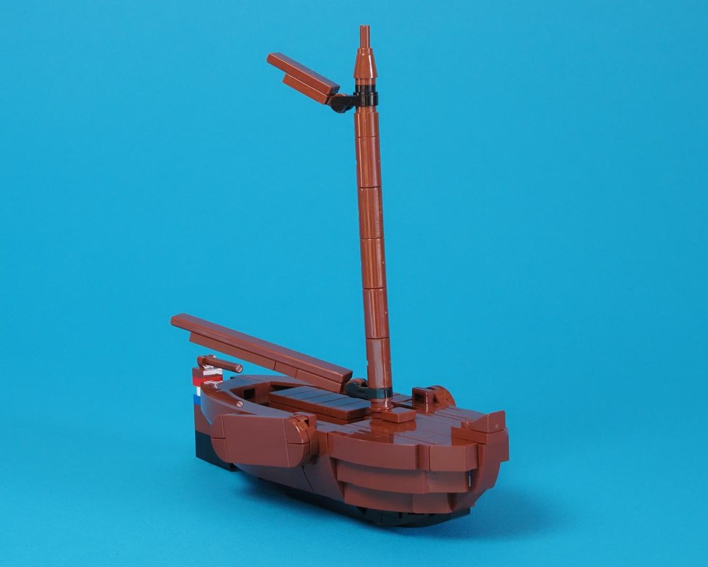 LEGO MOC Wooden sailing boat BU130 "Trui" by space_e | Rebrickable ...