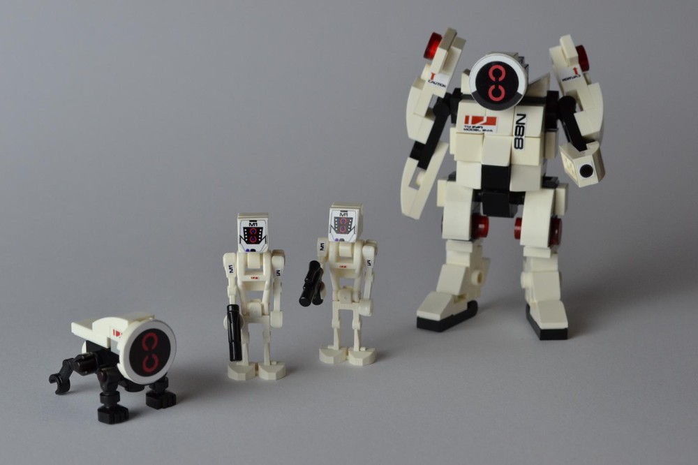 LEGO MOC Mass Effect 2 Security Mechs by ElijahLittle | Rebrickable ...