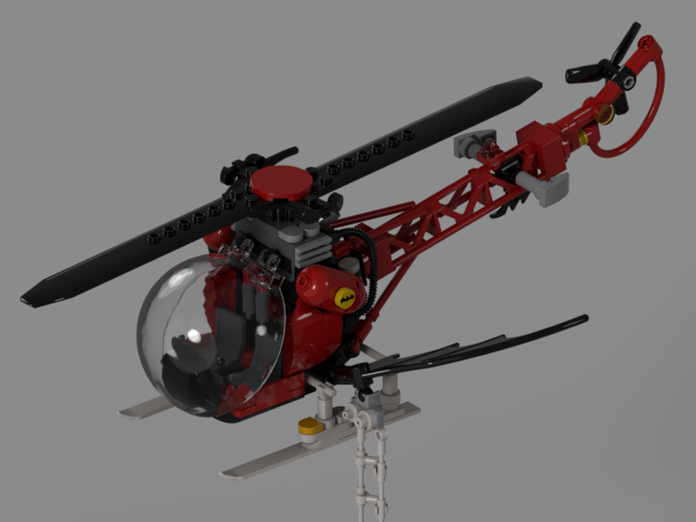 LEGO MOC-216614 '66 Batcopter by Paladin1138 | Rebrickable - Build with ...