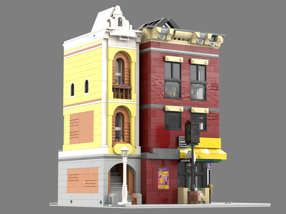LEGO MOC-216626 Deli Store and Restaurant - Alternate Build of Jazz ...