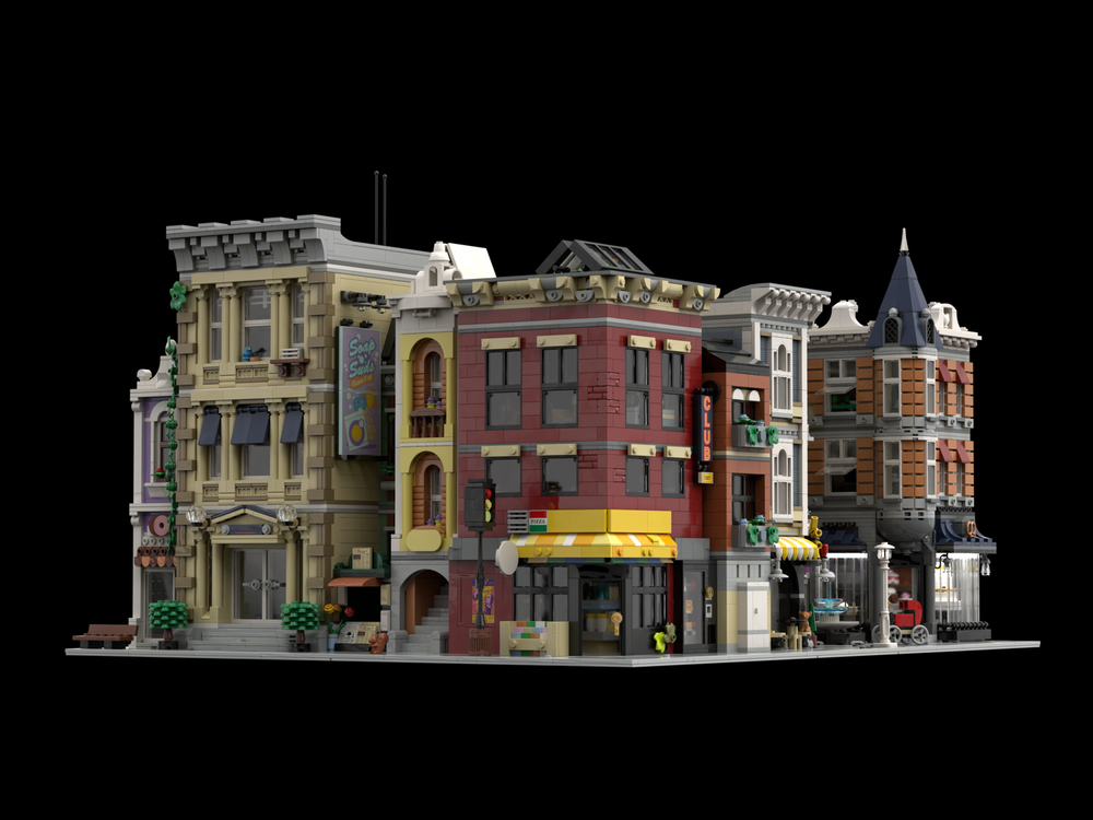 LEGO MOC Deli Store and Restaurant - Alternate Build of Jazz Club/Miles ...
