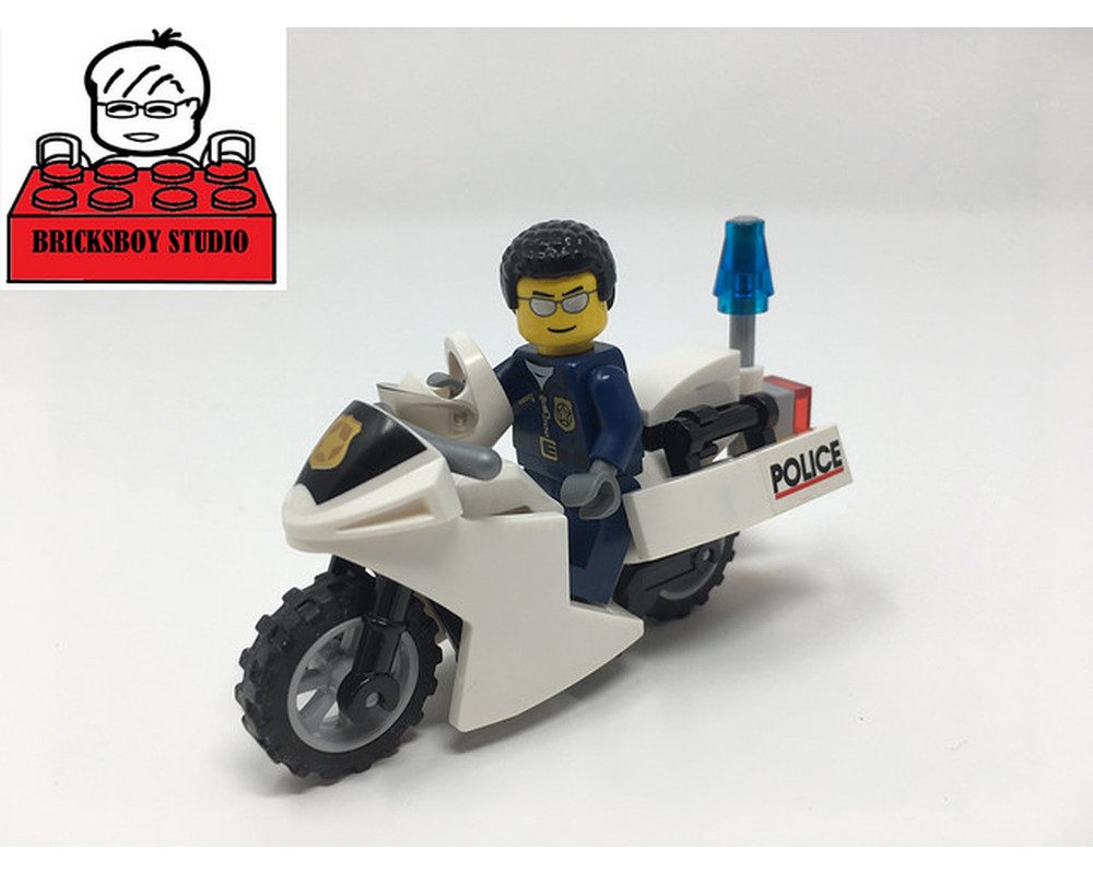 LEGO MOC-21663 Police Motorcycle (Town > City 2019) | Rebrickable ...