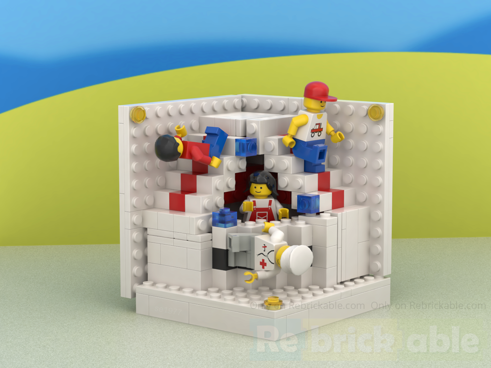 LEGO MOC 6380 Relativity by se1977 | Rebrickable - Build with LEGO
