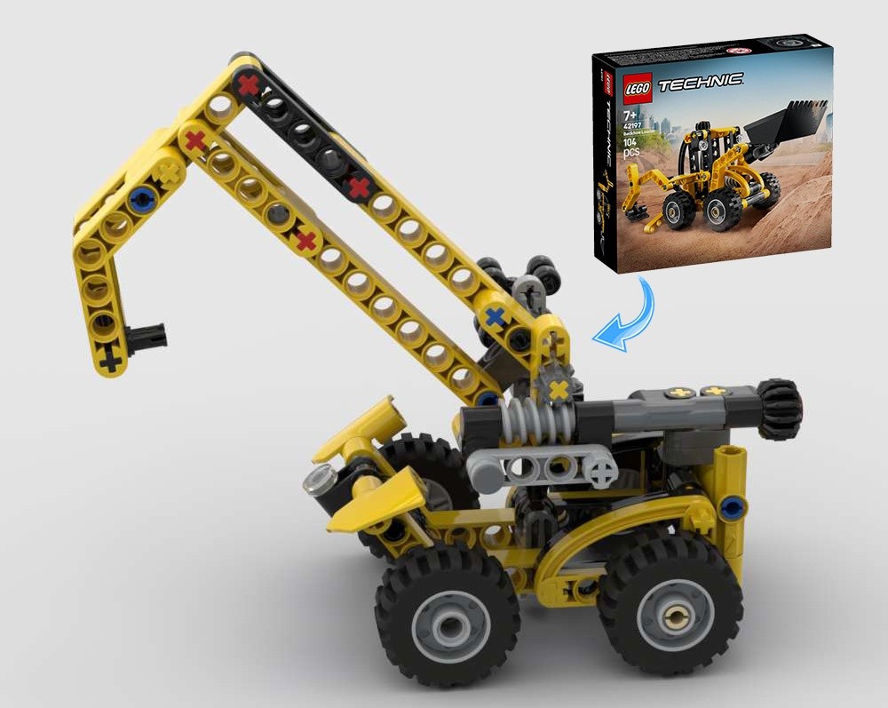 LEGO MOC Mobile Crane 42197 Alternative by ErikGS | Rebrickable - Build ...