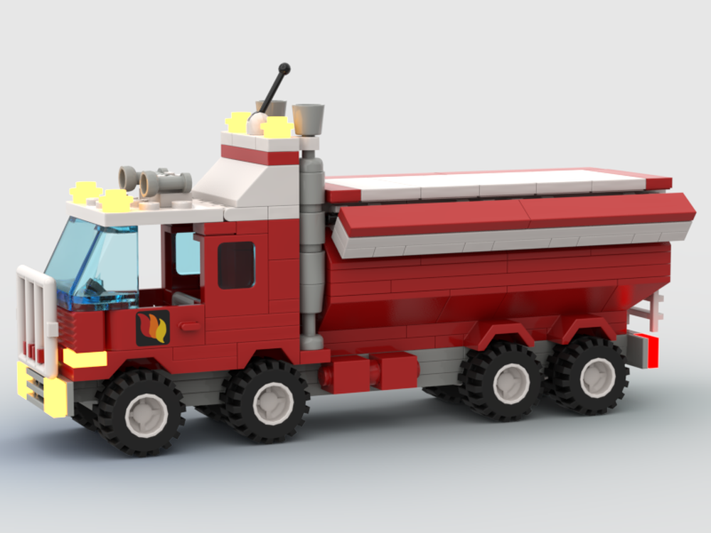LEGO MOC Helipad Truck by Capribrick | Rebrickable - Build with LEGO