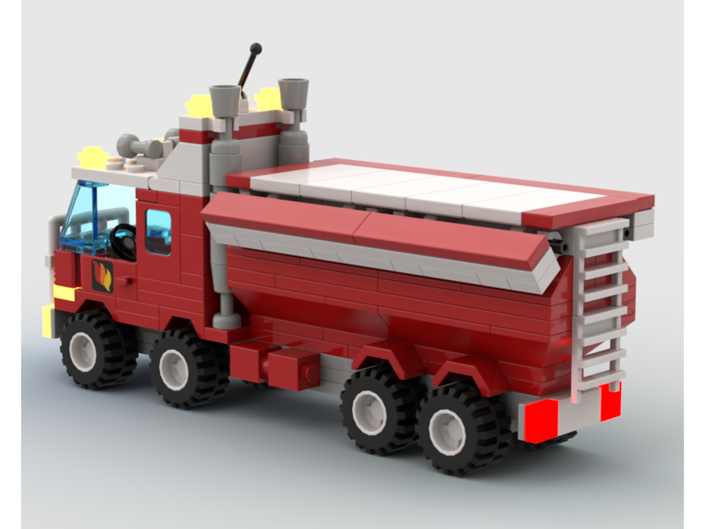 LEGO MOC Helipad Truck by Capribrick | Rebrickable - Build with LEGO