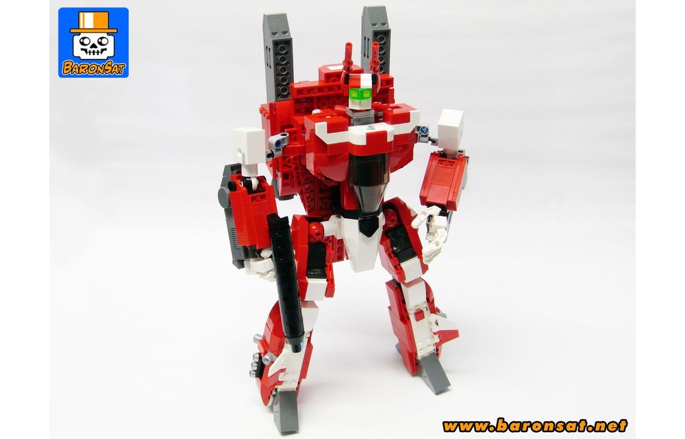 LEGO MOC RB Macross / Robotech Transformable Fighter VF-1J Milia ...