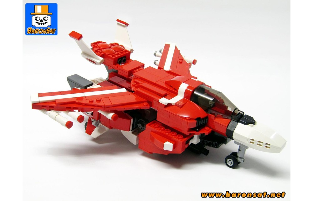 LEGO MOC RB Macross / Robotech Transformable Fighter VF-1J Milia ...