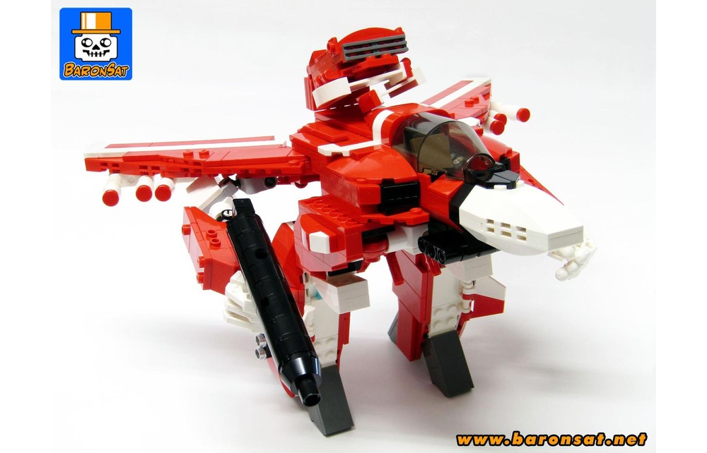 LEGO MOC RB Macross / Robotech Transformable Fighter VF-1J Milia ...