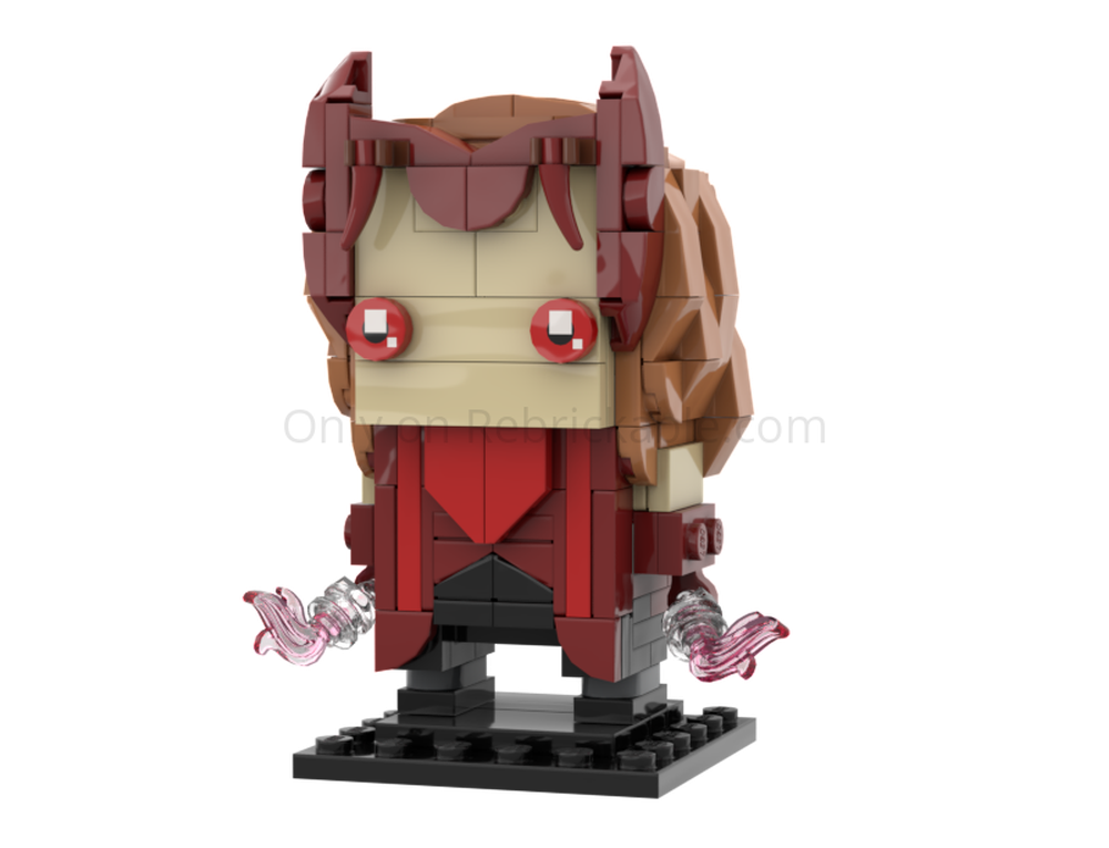 LEGO MOC Scarlet Witch (Wanda Maximoff) Brickheadz - MCU by raguidel ...