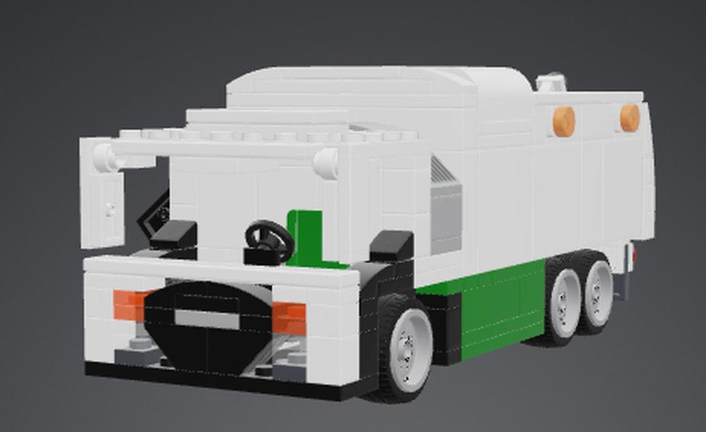 LEGO MOC Mack Lr Garbage truck by Lego_fan2 | Rebrickable - Build with LEGO