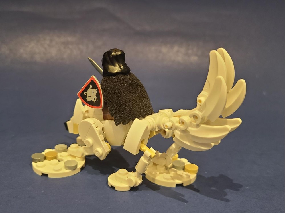 LEGO MOC Wolfpack Beastmaster Riding Wolf White Alternate by Rossco311 ...