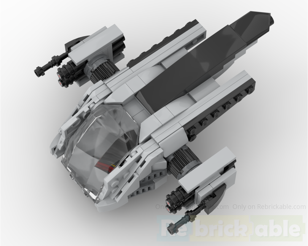 LEGO MOC-216666 Light Assault Gunship by Fabian2 | Rebrickable - Build ...