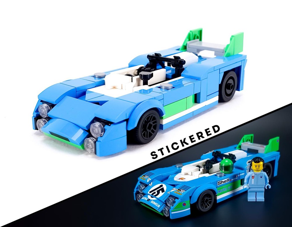 LEGO MOC Matra Simca MS670 1972 by SFH_Bricks | Rebrickable - Build ...