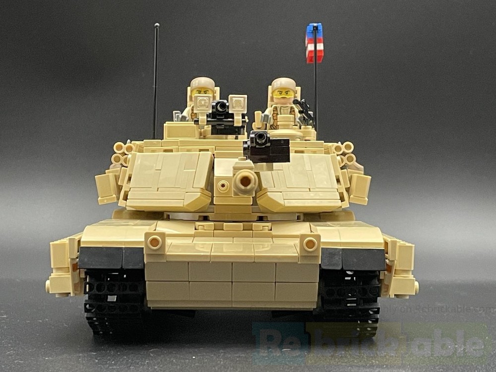 LEGO MOC M1A2 Abrams SEP TUSK II by LKBuilds | Rebrickable - Build with ...