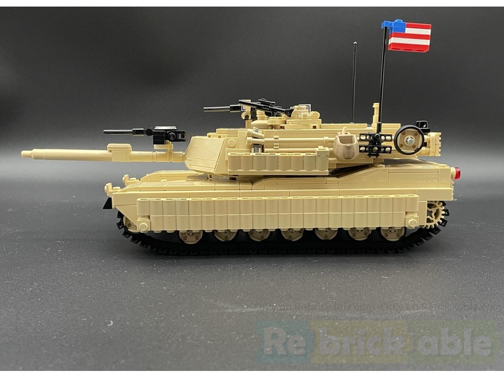 LEGO MOC M1A2 Abrams SEP TUSK II by LKBuilds | Rebrickable - Build with ...