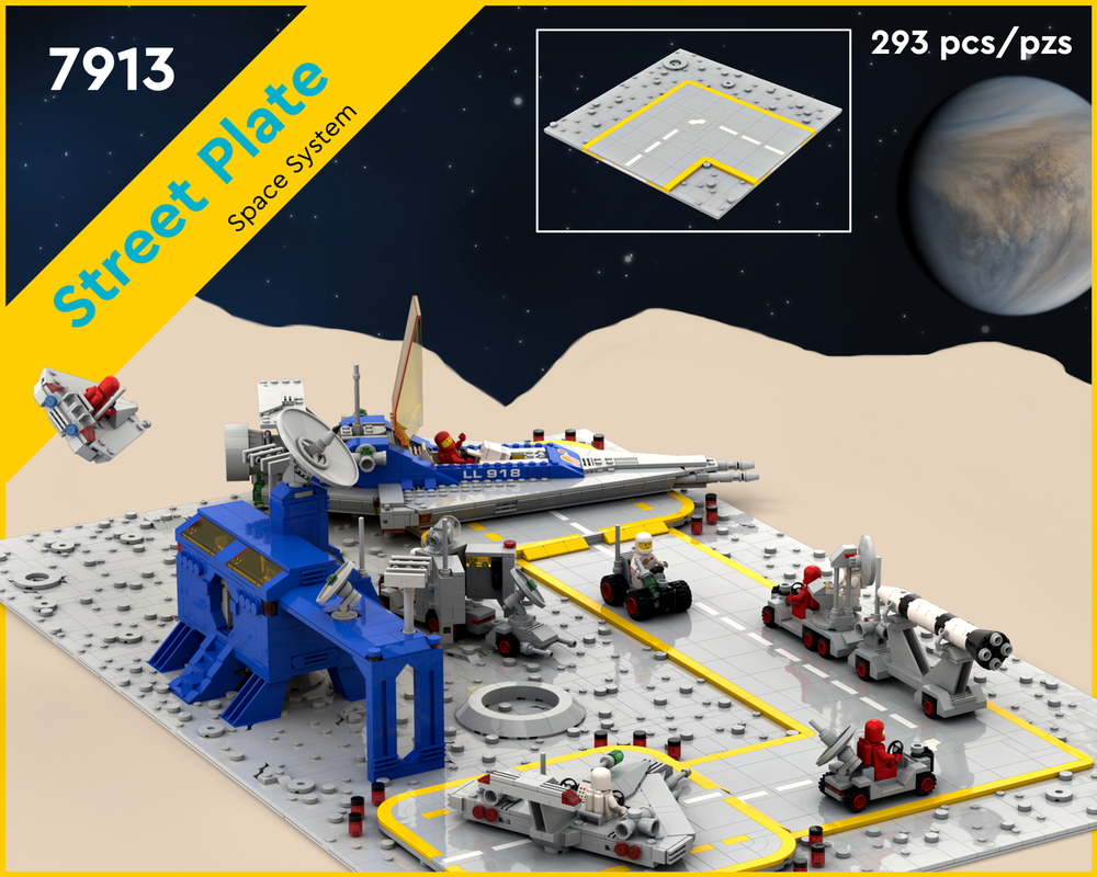 LEGO MOC Street Plate by Tubi_Rock_V | Rebrickable - Build with LEGO