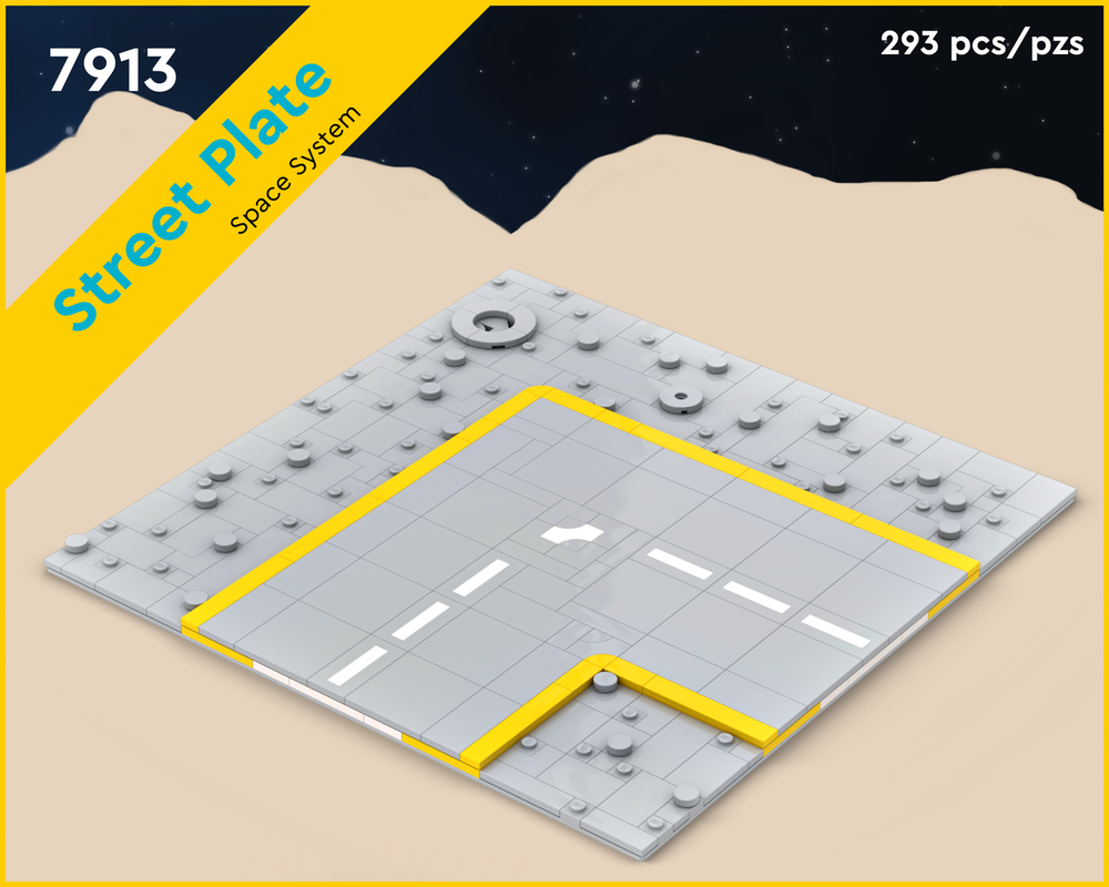 LEGO MOC Street Plate by Tubi_Rock_V | Rebrickable - Build with LEGO
