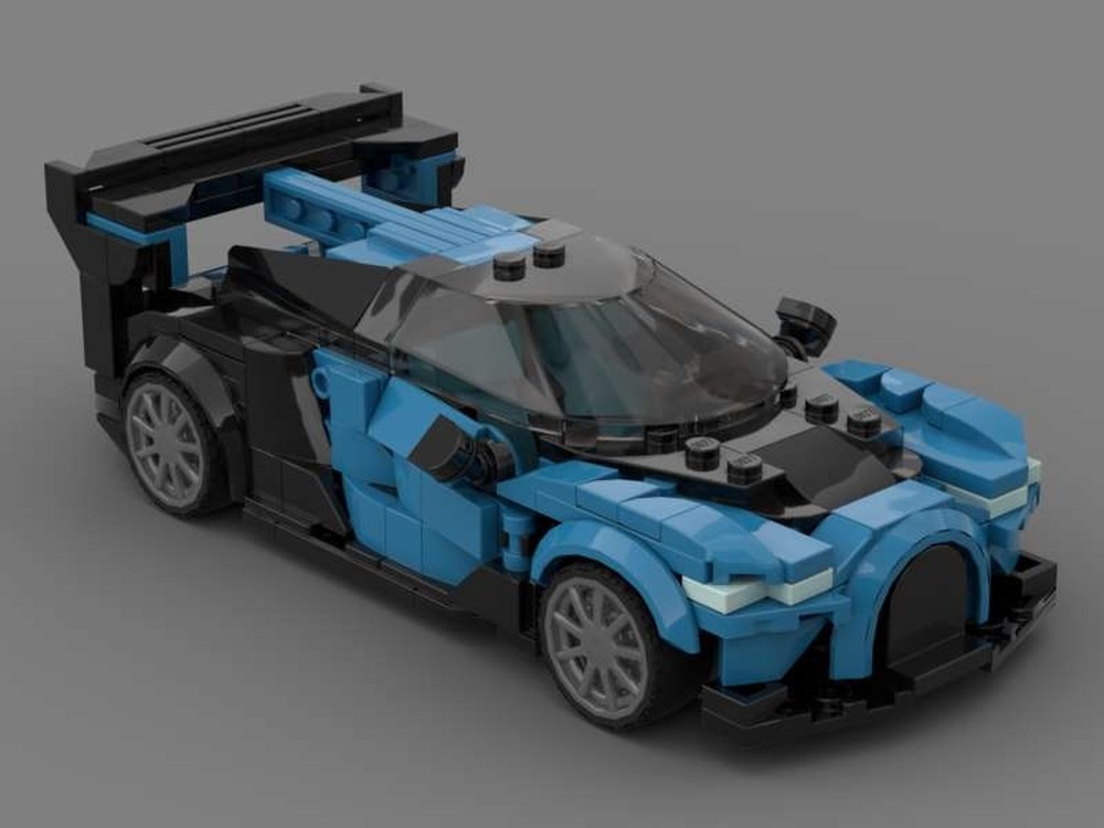 LEGO MOC Bugatti Vision Gran Turismo (Dark Azure) by Brick Industries ...