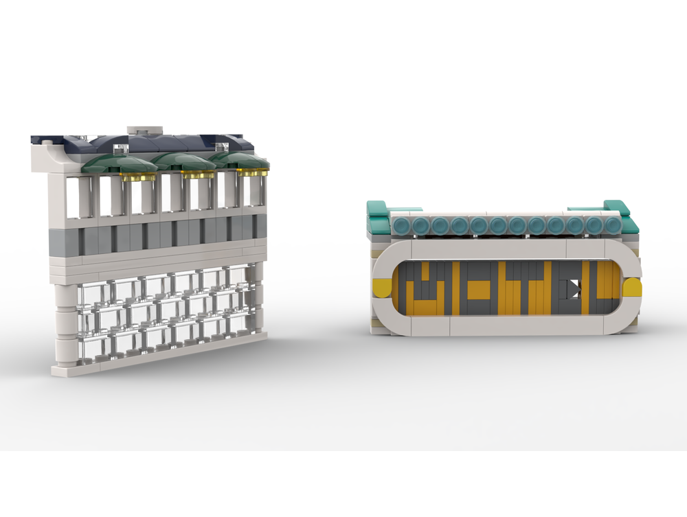 LEGO MOC Motel Brick by BrickAndBuildsI | Rebrickable - Build with LEGO