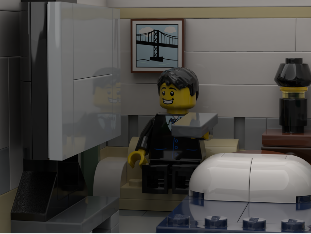 LEGO MOC Motel Brick by BrickAndBuildsI | Rebrickable - Build with LEGO