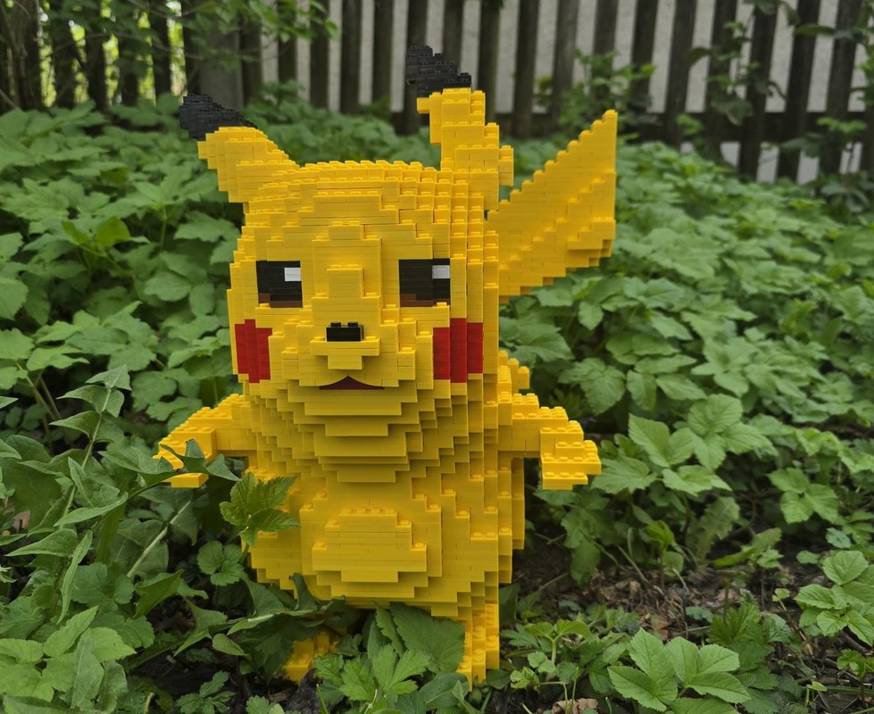 LEGO MOC-216696 Pika chu - Poke mon by stefception | Rebrickable ...