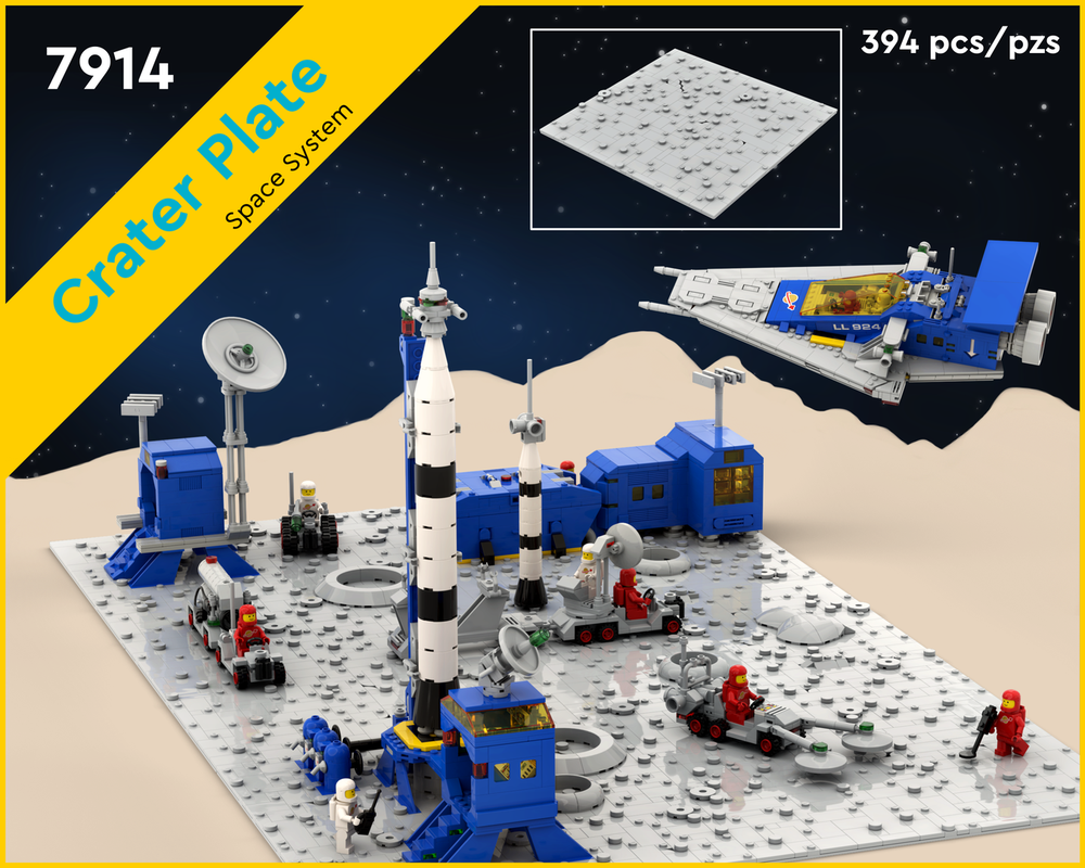 LEGO MOC Crater Plate by Tubi_Rock_V | Rebrickable - Build with LEGO