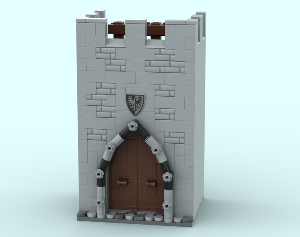 LEGO MOC Tower Gate by Castle_Builder | Rebrickable - Build with LEGO