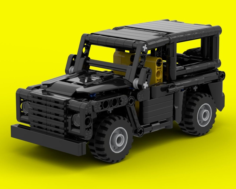 LEGO MOC Land Rover Defender 90 by ahavelvet by Texarel | Rebrickable ...