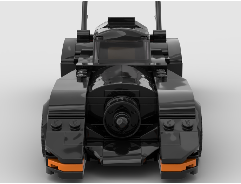 LEGO MOC-216729 Batmobile 1989 from Tim Burtons Movies in minifig scale ...