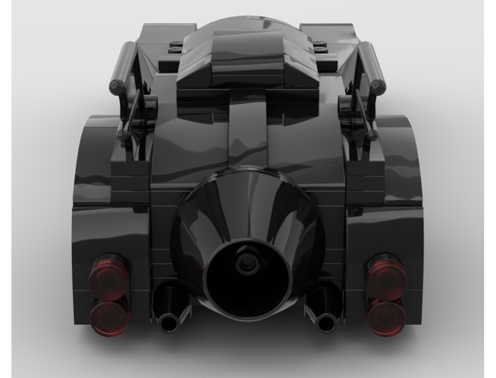LEGO MOC Batmobile 1989 from Tim Burtons Movies in minifig scale by ...