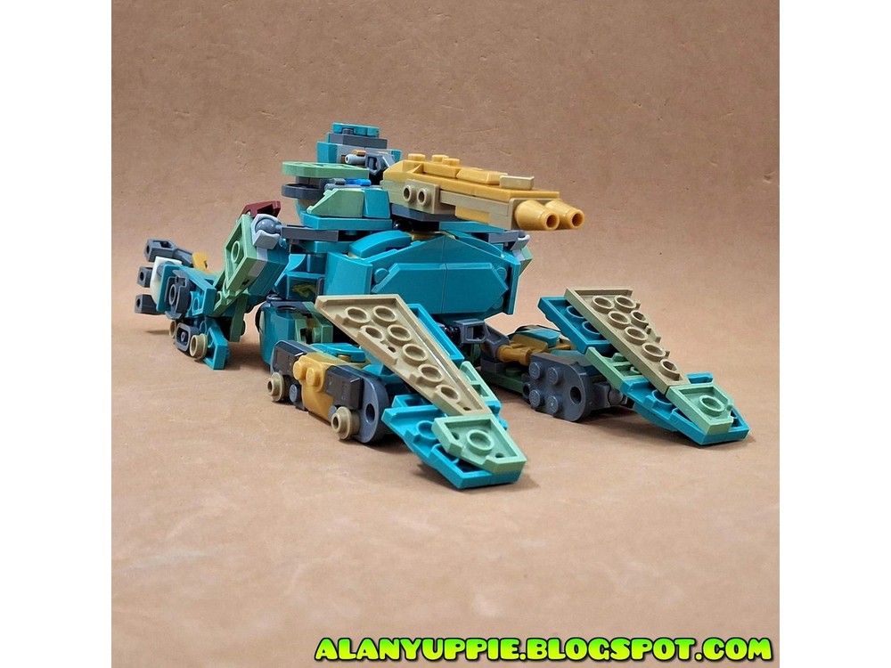 LEGO MOC Transformer Shockwave / cybertron tank , LEGO 71746 alternate ...