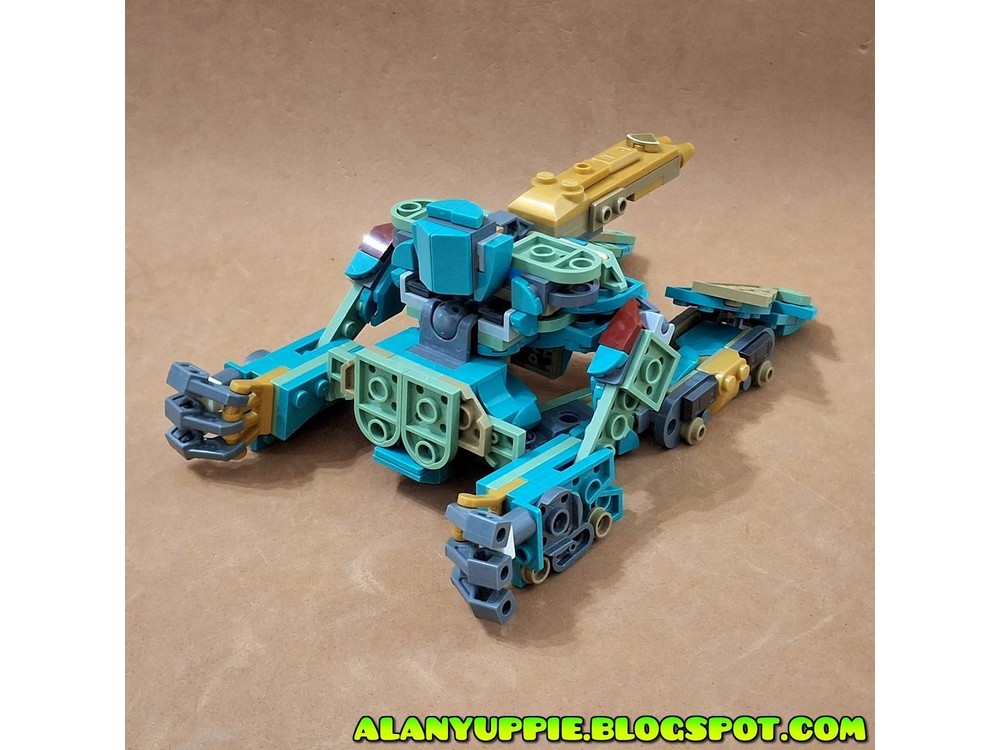 LEGO MOC Transformer Shockwave / cybertron tank , LEGO 71746 alternate ...