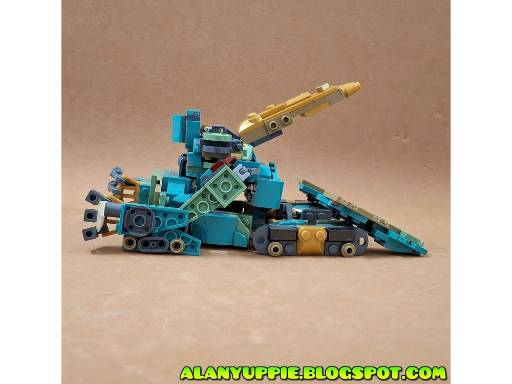 LEGO MOC Transformer Shockwave / cybertron tank , LEGO 71746 alternate ...