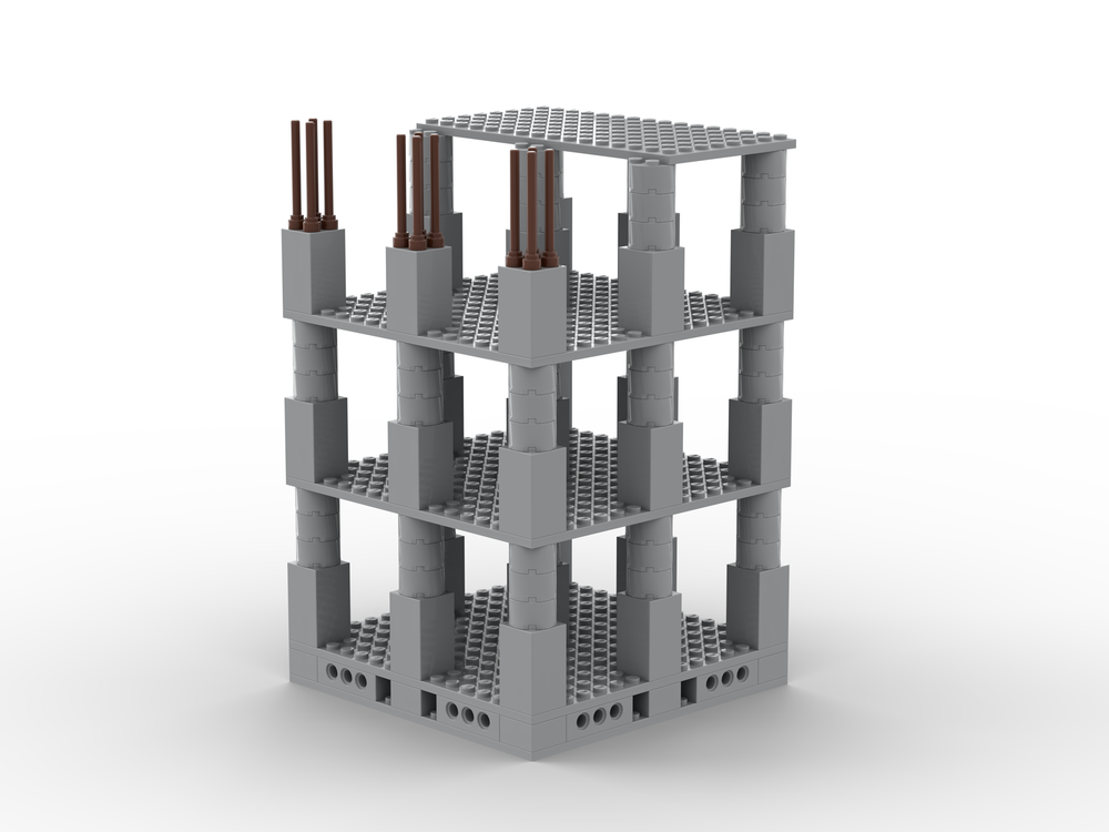 LEGO MOC Under Construction Buildings Module 1 by MHB Construction | Rebrickable - Build with LEGO