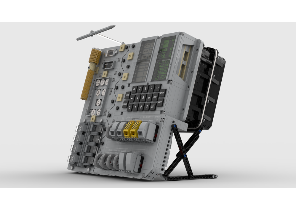LEGO MOC NASA Apollo 13 Command Module: Interactive Life-Size Main ...