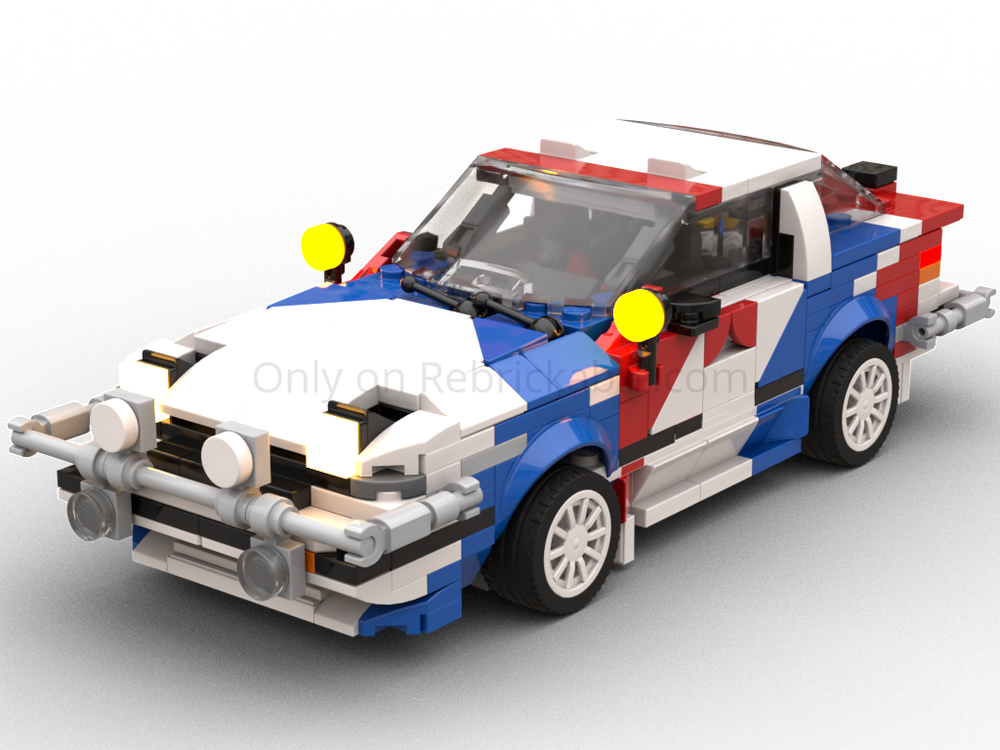 LEGO MOC Nissan Silvia'88-SAFARi Rally 1988 / Kirkland's and Eklund's ...