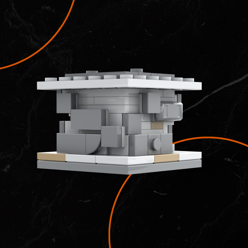 LEGO MOC-216746 STONE PEDESTAL - BRICKHEADZ by Pepestudss | Rebrickable ...
