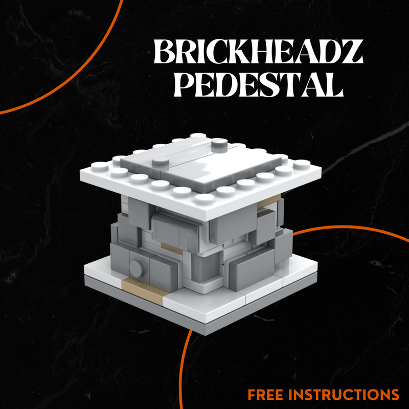 LEGO MOC STONE PEDESTAL - BRICKHEADZ by Pepestudss | Rebrickable ...