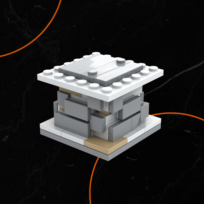 LEGO MOC STONE PEDESTAL - BRICKHEADZ by Pepestudss | Rebrickable ...