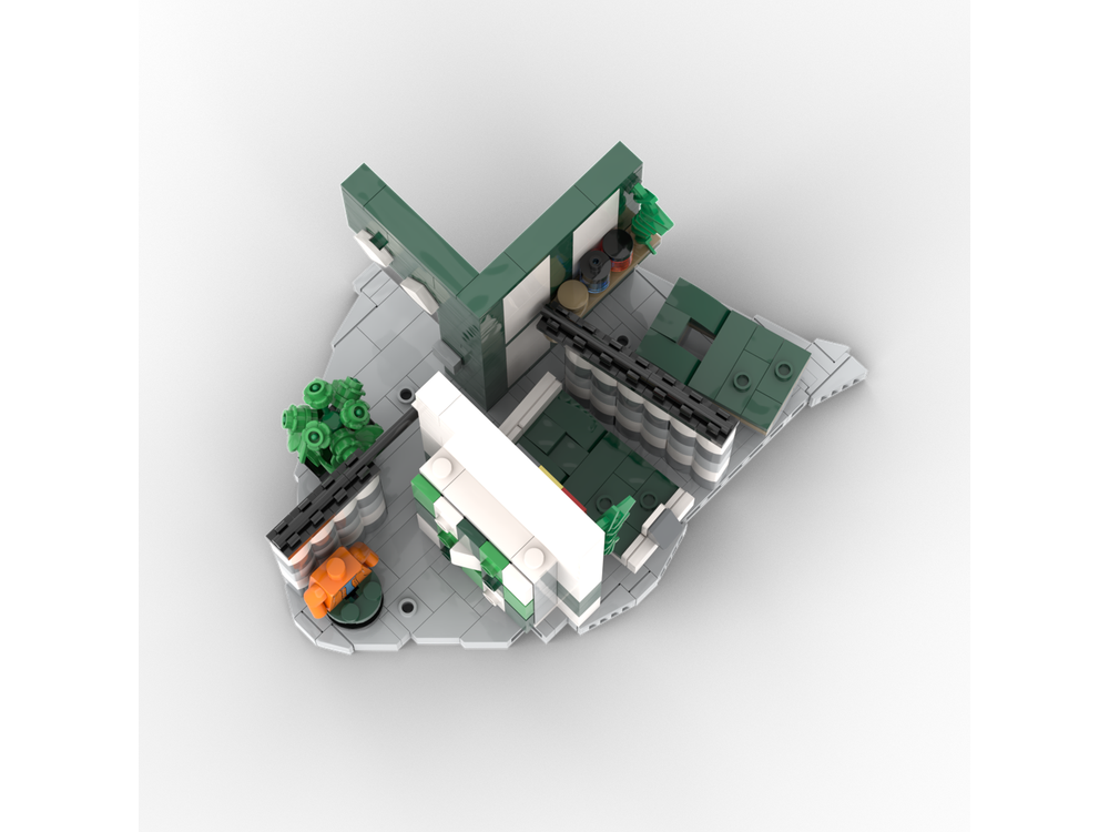 LEGO MOC-216750 Brickman Tower: Physio Therapy & Swimming Hall (7⁄9) by ...