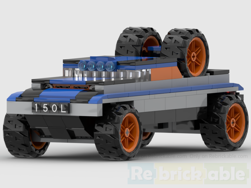 LEGO MOC Trophy truck 150 like special by Creative B | Rebrickable ...