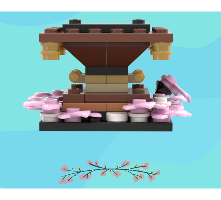 LEGO MOC JAPANESE INSPIRED BRICKHEADZ BASE by Pepestudss | Rebrickable ...