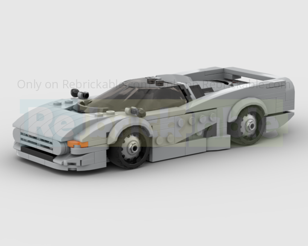 LEGO MOC-216779 Jaguar XJ220 by BrickMOCery | Rebrickable - Build with LEGO