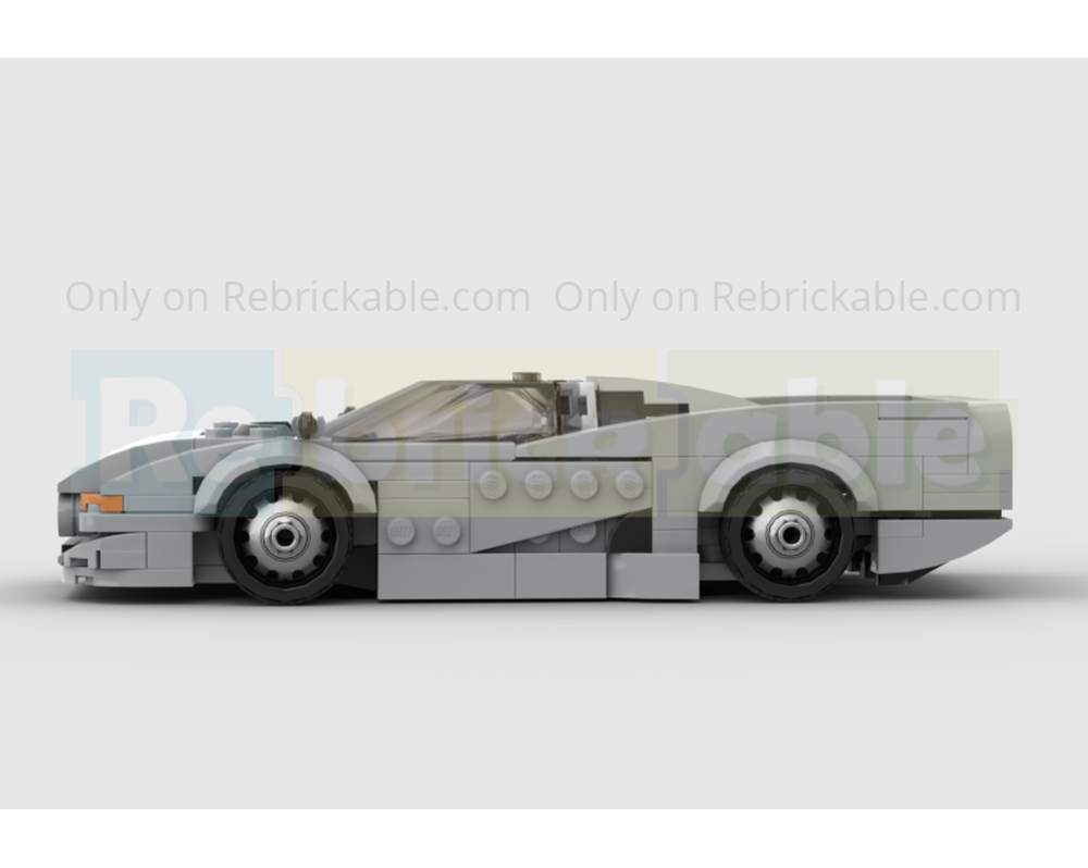 LEGO MOC-216779 Jaguar XJ220 by BrickMOCery | Rebrickable - Build with LEGO