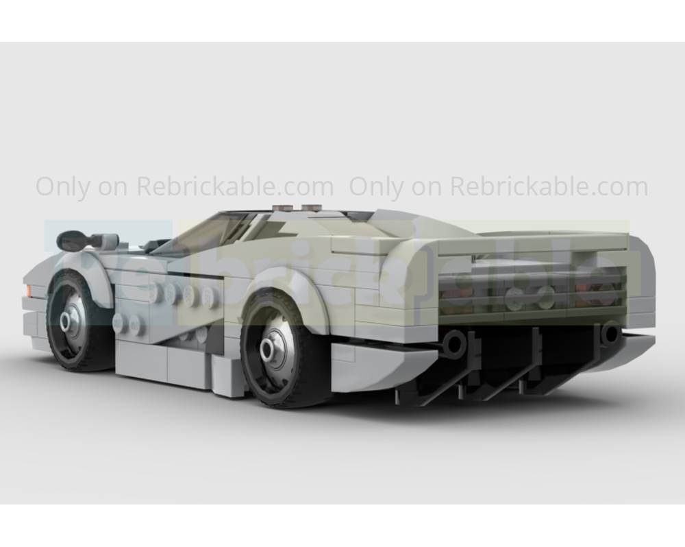 LEGO MOC-216779 Jaguar XJ220 by BrickMOCery | Rebrickable - Build with LEGO