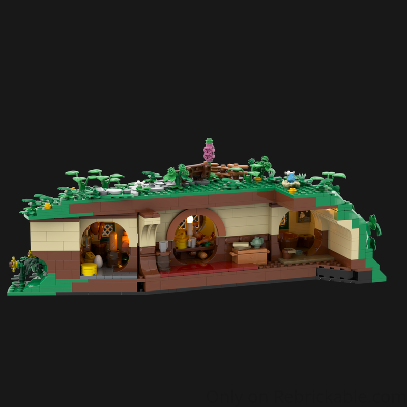 LEGO MOC-216782 The Shire - Closed Back / Additional Rooms by rebelnili ...
