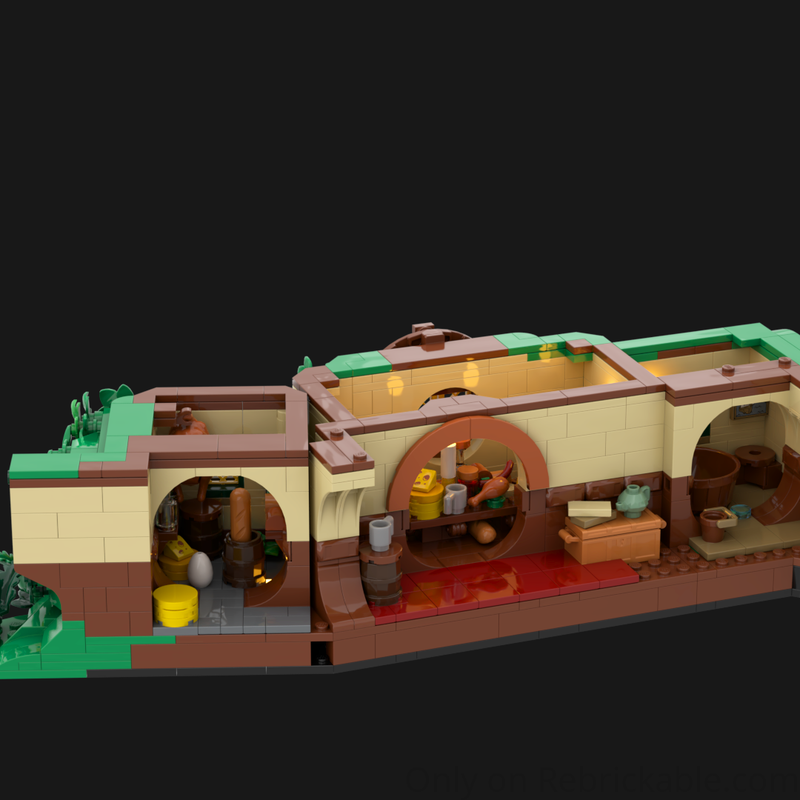 LEGO MOC The Shire - Closed Back / Additional Rooms by rebelnili ...