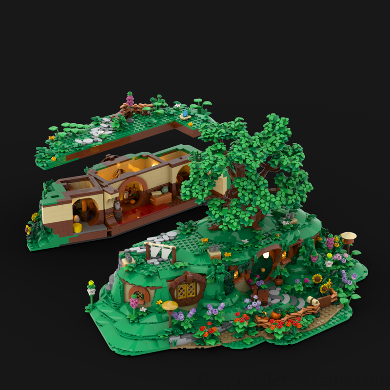 LEGO MOC The Shire - Closed Back / Additional Rooms by rebelnili ...