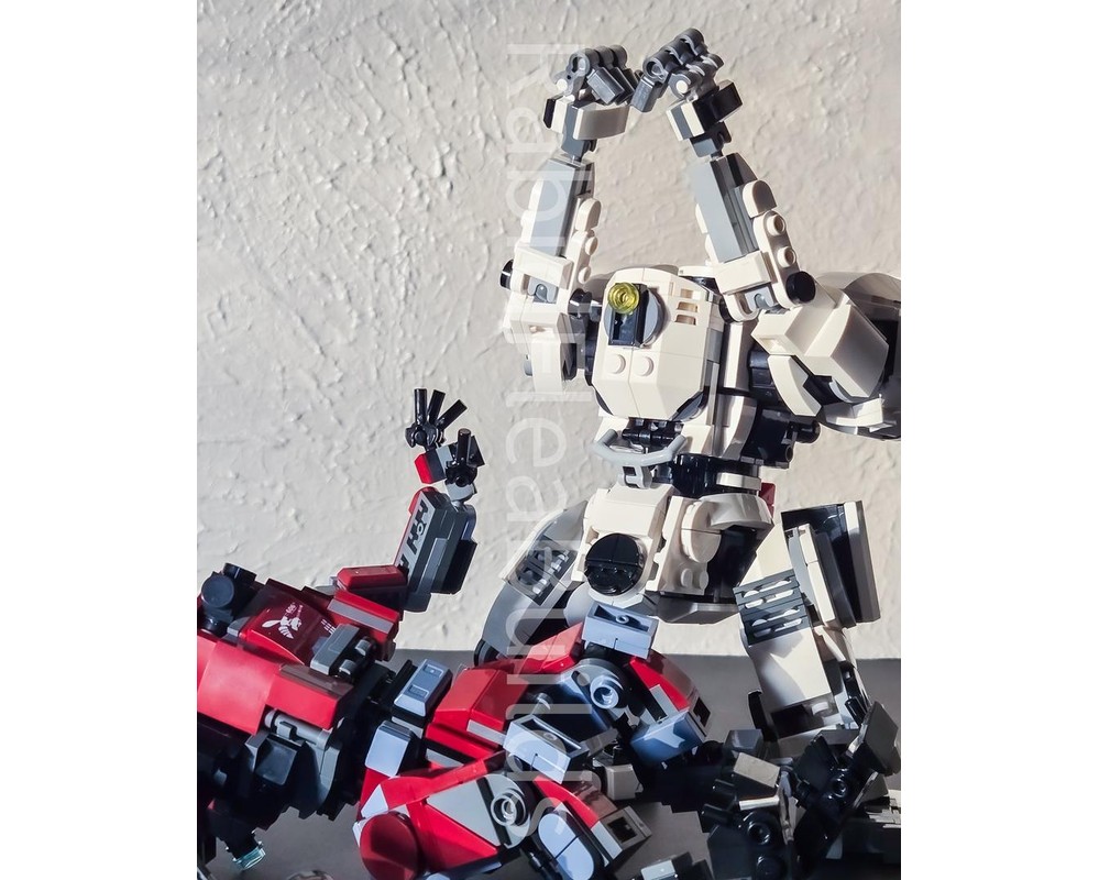 LEGO MOC Bison Titan from Titanfall 2 Concept Art by RabidFleaBuilds ...